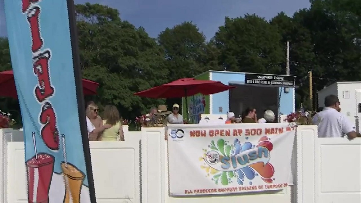 New pop-up slush stand providing employment opportunities for people ...