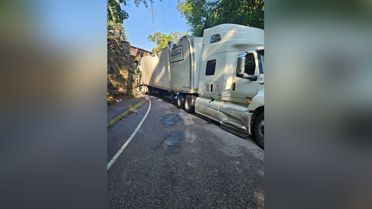 ‘Bolivar’d’: Roadway in Canton closed to traffic Friday morning after tractor-trailer strikes ...