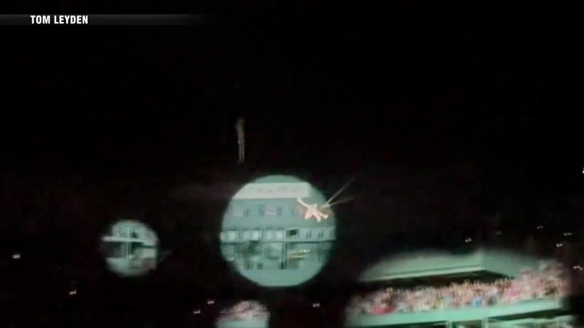 WATCH: Pink flies over Fenway Park during first of two Fenway concerts ... WATCH: Pink flies over Fenway Park during first of two Fenway concerts ...