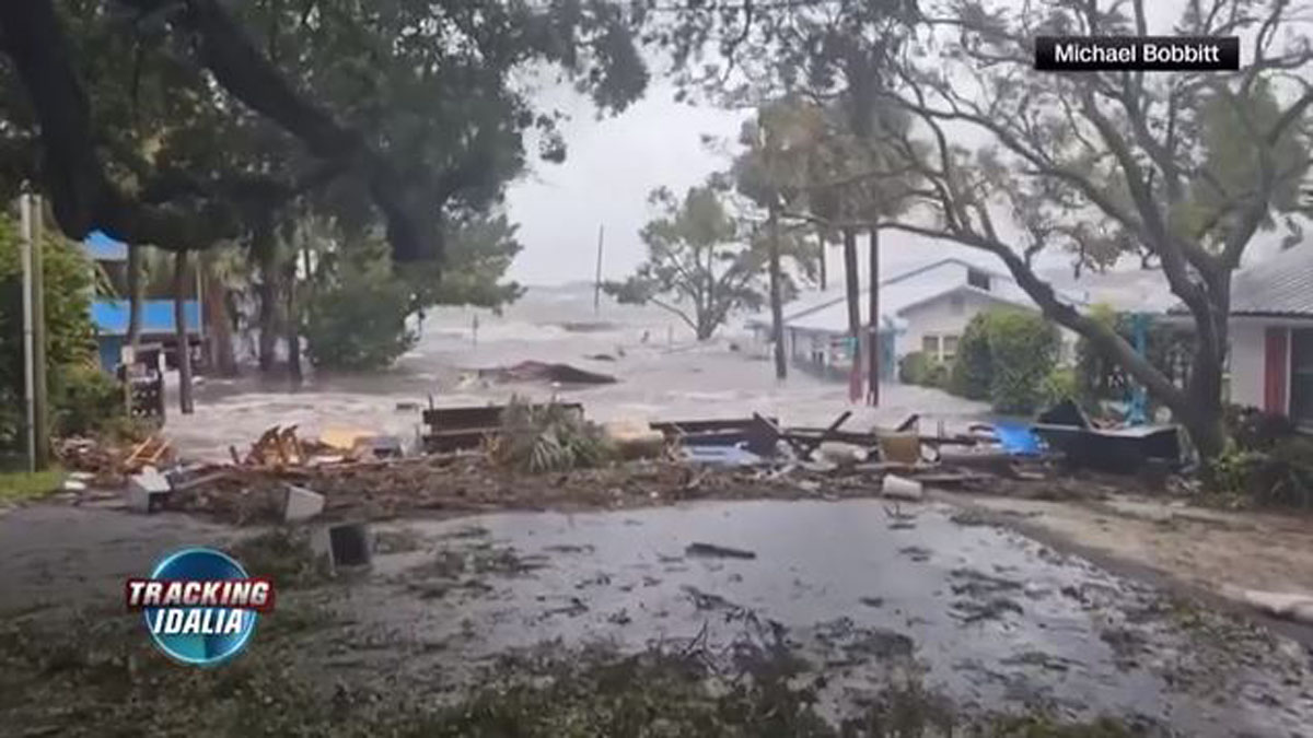 Tropical Storm Idalia descends on North Carolina after pounding Florida ...
