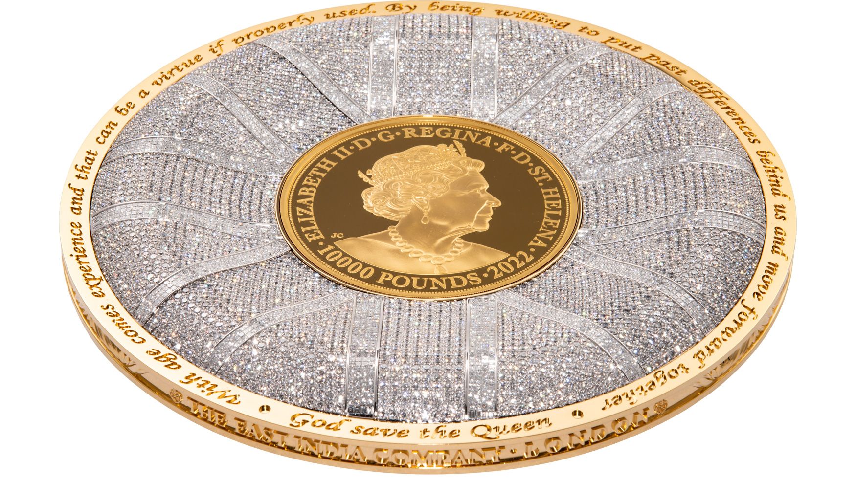 Elizabeth II honored with basketball-sized gold coin worth ‘around $23 ...