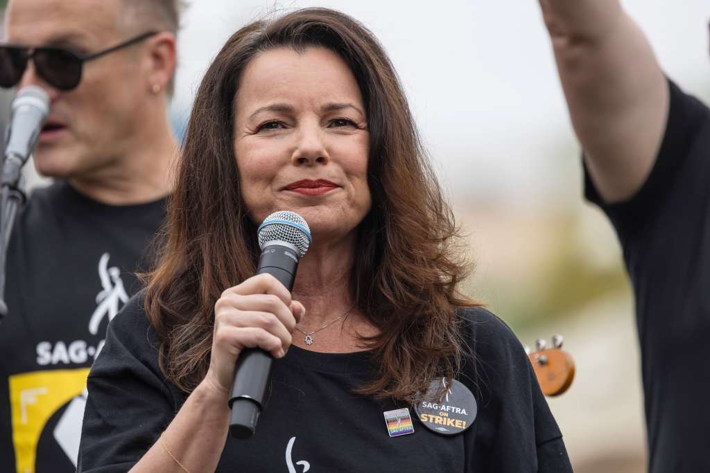 Fran Drescher ‘looking forward’ to talks resuming between actors’ union ...