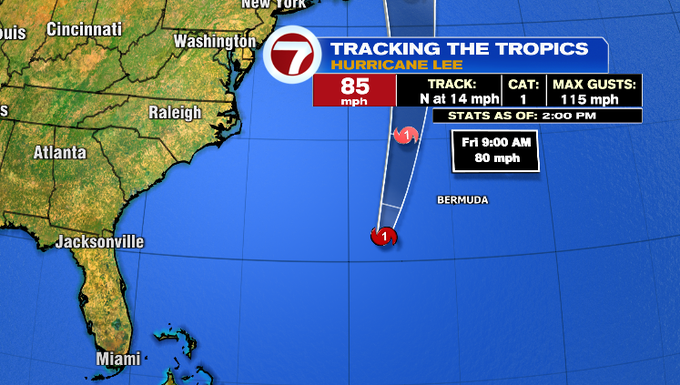 Tracking Lee’s impacts: Wind and coastal flooding - Boston News ...