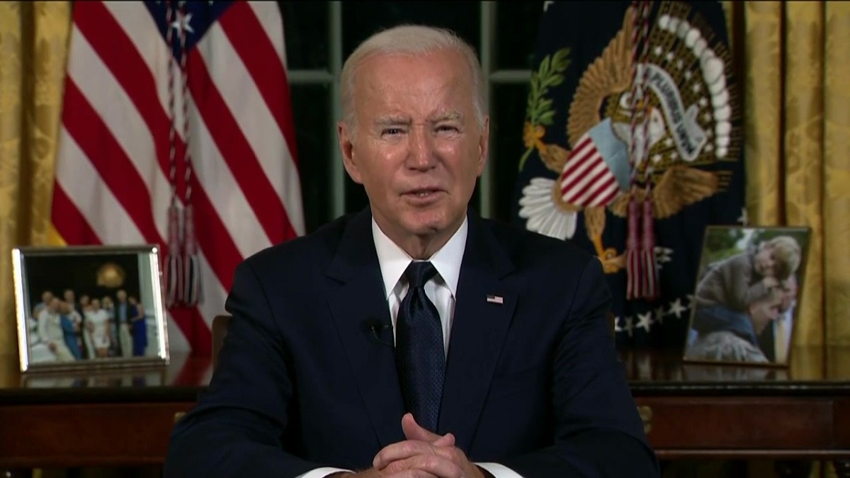 Biden makes the case for wartime aid to Israel and Ukraine in primetime ...