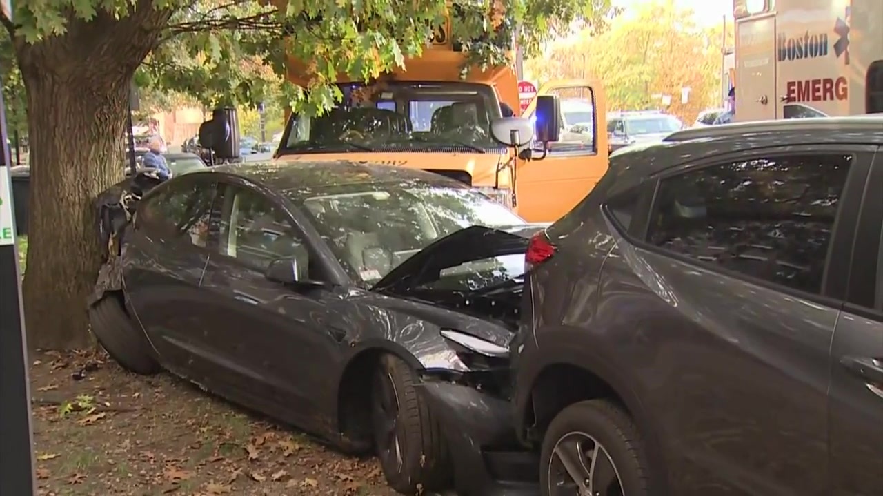 Multi-car crash involving Boston Public Schools bus leaves driver ...