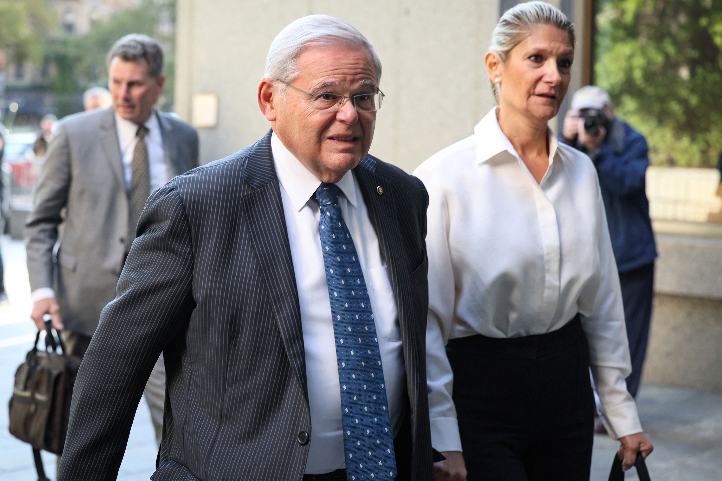 Judge sets May 6 trial date in bribery case against Sen. Menendez ...
