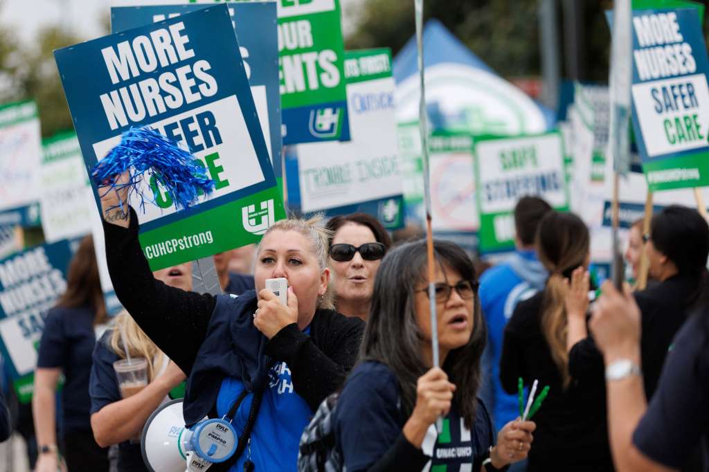 Union workers reach a tentative deal with Kaiser Permanente after the ... Union workers reach a tentative deal with Kaiser Permanente after the ...