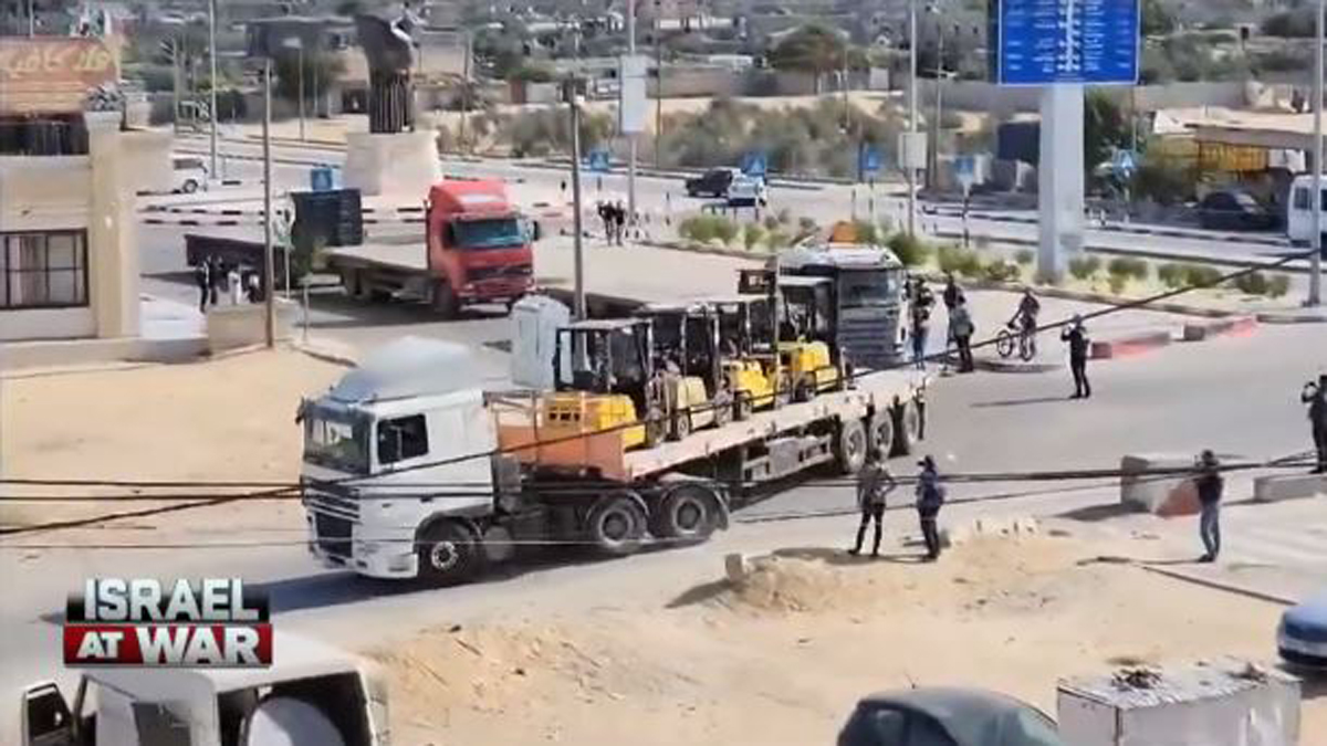 Israel strikes across Gaza after allowing another small aid convoy into ...