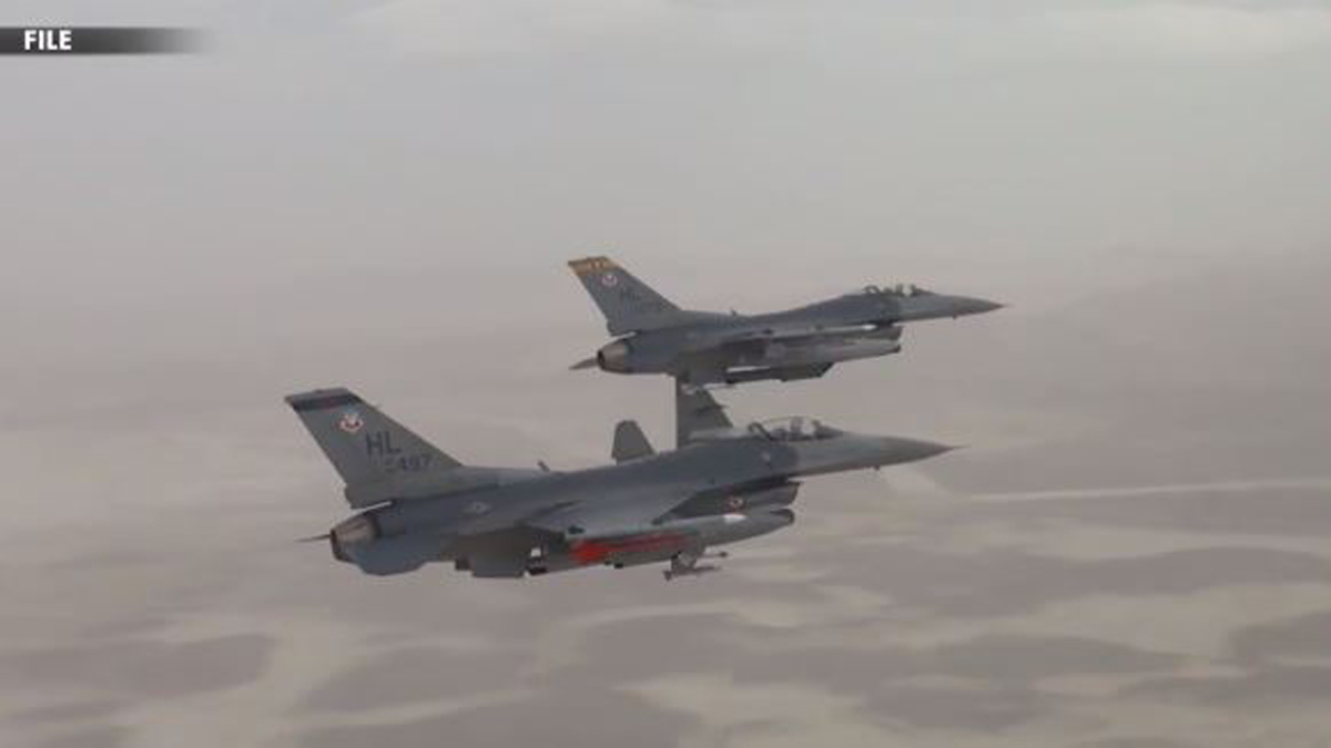 Us Fighter Jets Strike Iran Linked Sites In Syria In Retaliation For