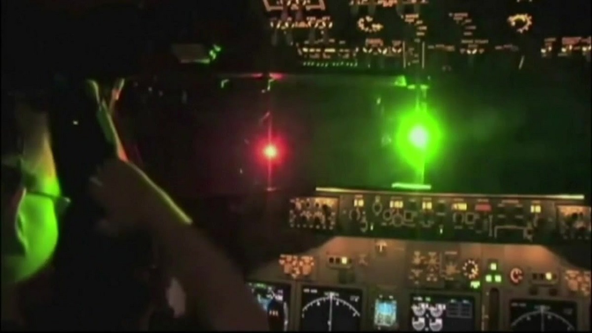 Authorities investigating after multiple flight crews report laser ...