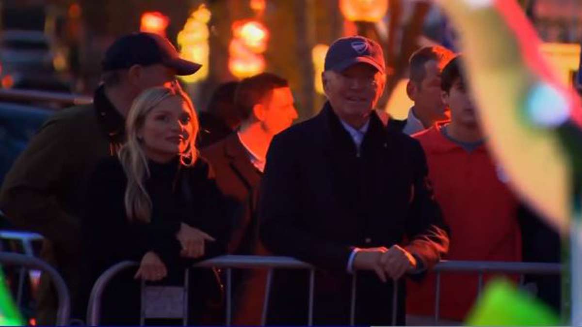 Family lunch, some shopping, a Christmas tree lighting: President Joe ...