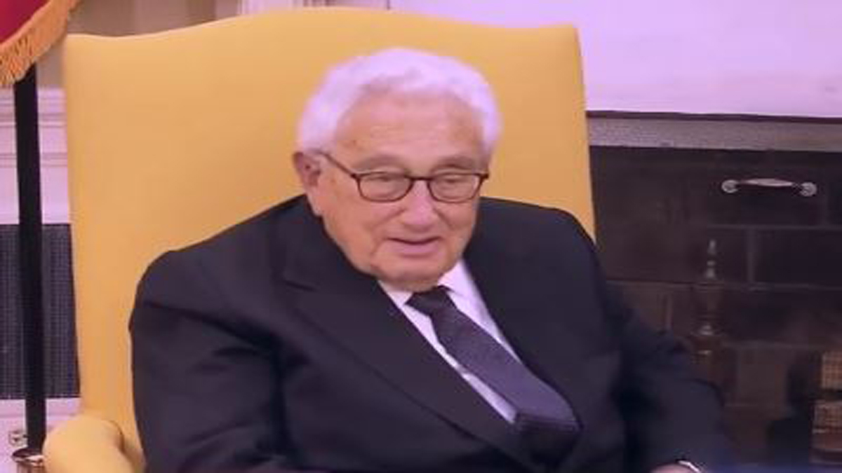 Henry Kissinger, secretary of state under Presidents Nixon and Ford ...