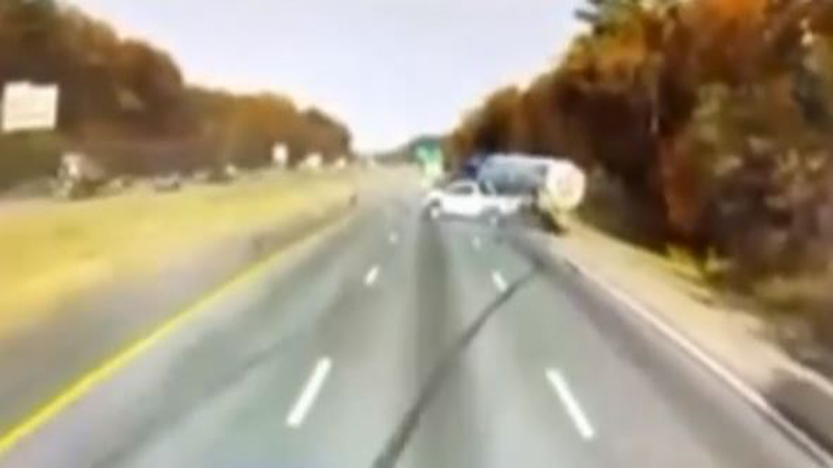 Cleanup continues after crash in Billerica causes fuel tanker rollover ...