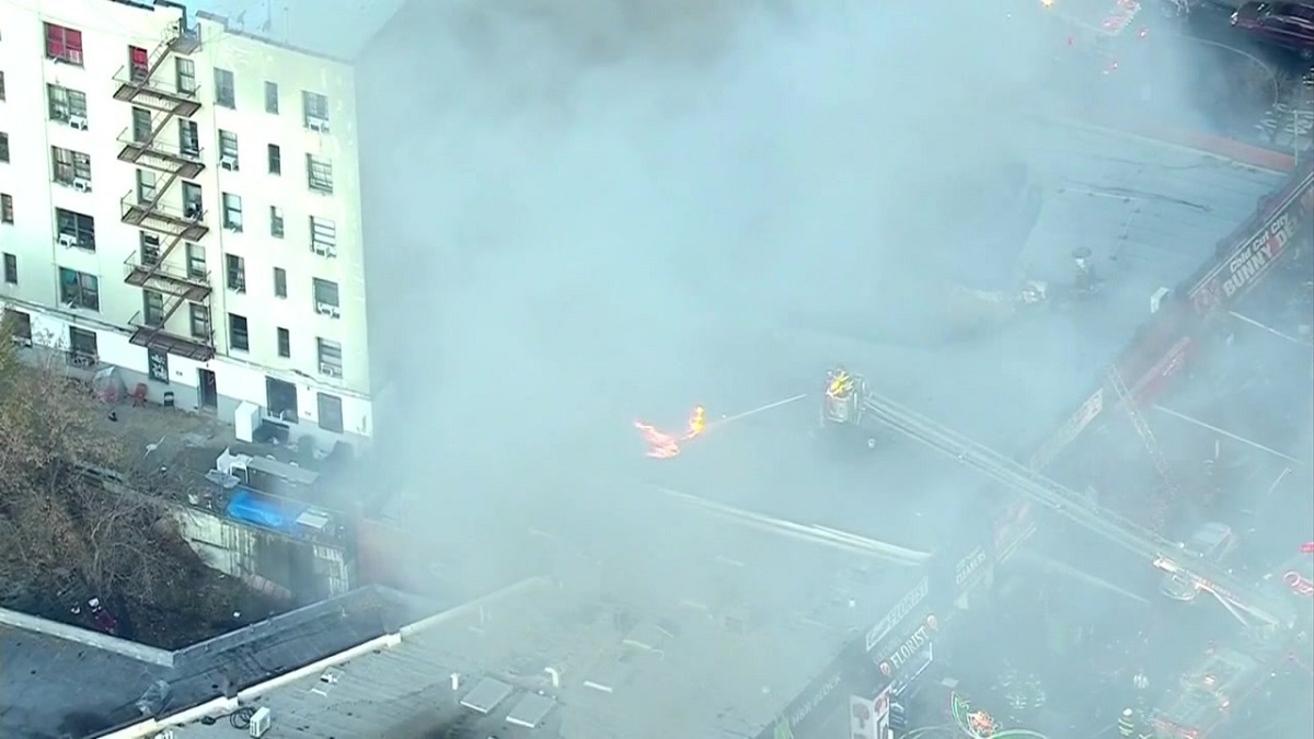 One person is treated for smoke inhalation after Bronx deli fire sends ...