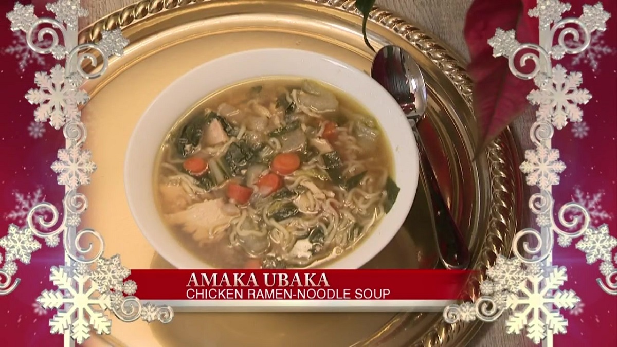 Holiday Helping: Amaka Ubaka’s Chicken Ramen-Noodle Soup - Boston News ...