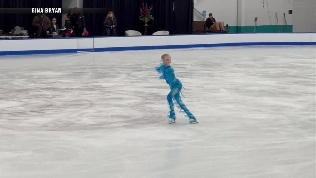 ‘I was born to do this sport’: Local figure skater gains national ...