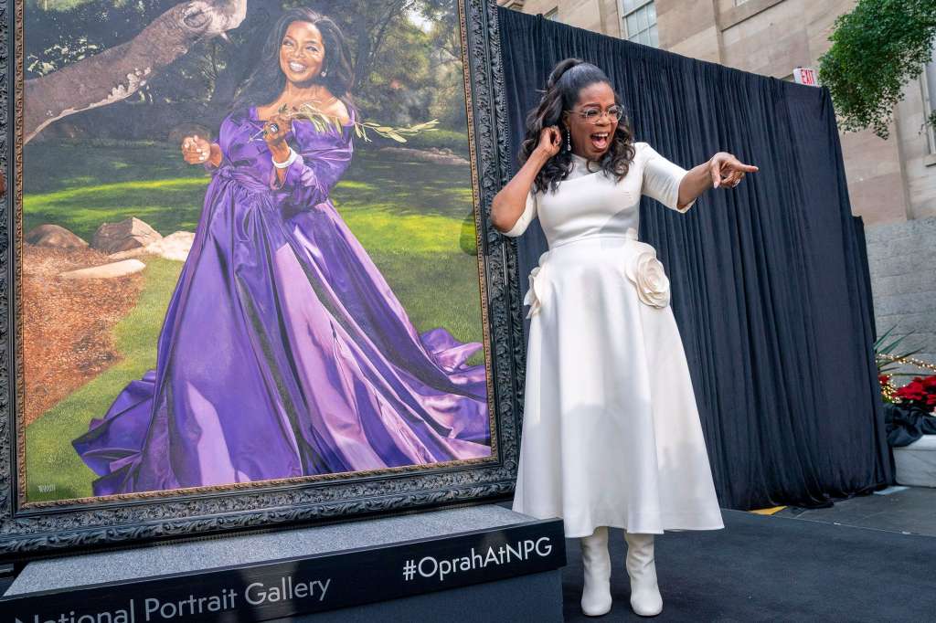 Painting honoring Oprah Winfrey unveiled at Smithsonian’s National ...