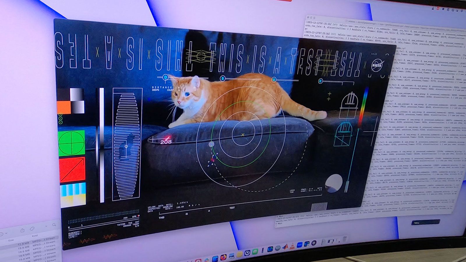 Nasa Laser Message Beams Video Of A Cat Named Taters Back To Earth And