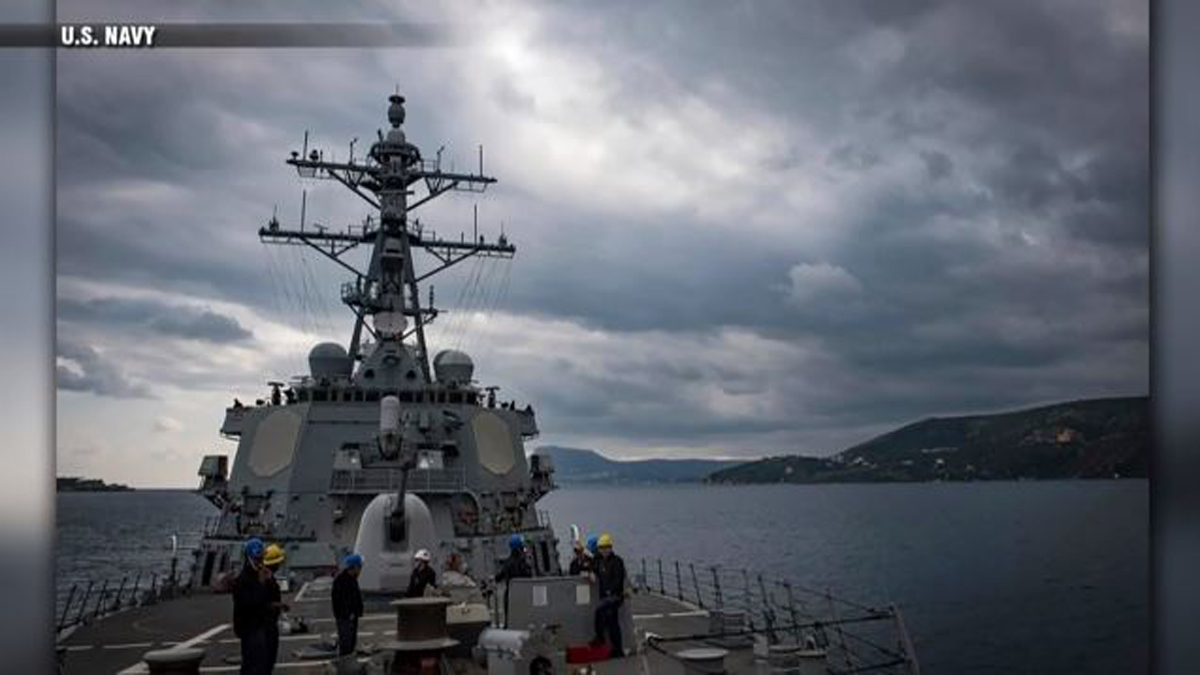 Commercial ships hit by missiles in Houthi attack in Red Sea, US ...