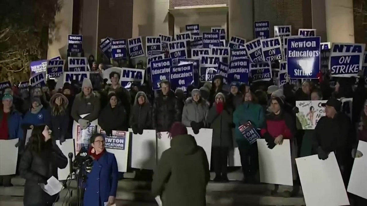 Schools closed in Newton after teachers vote to go on strike - Boston ...