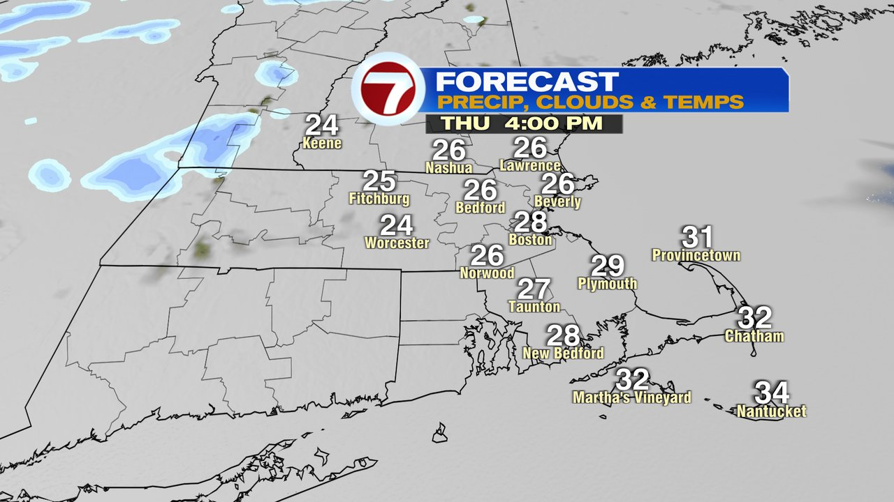 Cold Holds, Friday Flakes Fly - Boston News, Weather, Sports | WHDH 7News