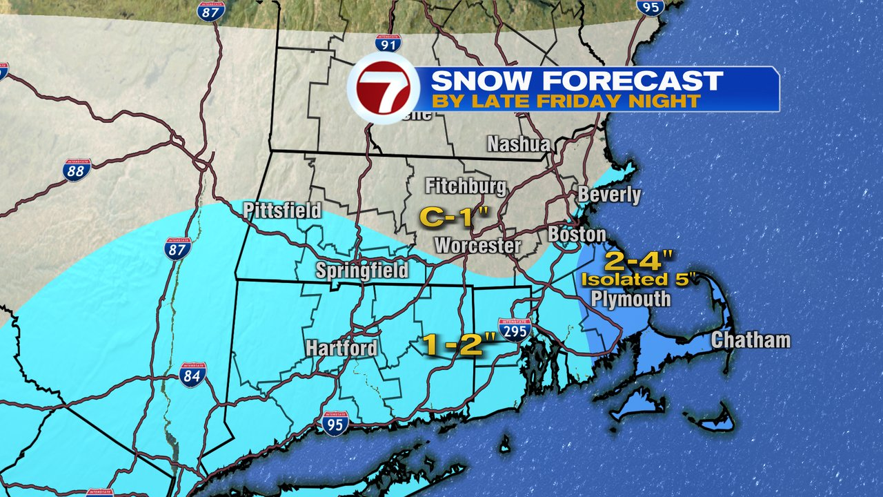 Cold Holds, Friday Flakes Fly - Boston News, Weather, Sports | WHDH 7News