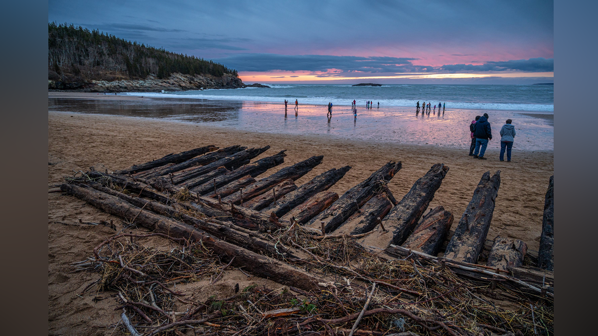 Storm provides a rare glimpse of a 112-year-old shipwreck - Boston News ... Storm provides a rare glimpse of a 112-year-old shipwreck - Boston News ...