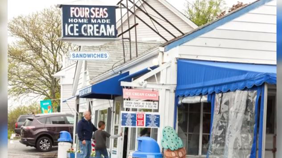 Landmark Four Seas Ice Cream for sale on Cape Cod - Boston News ...