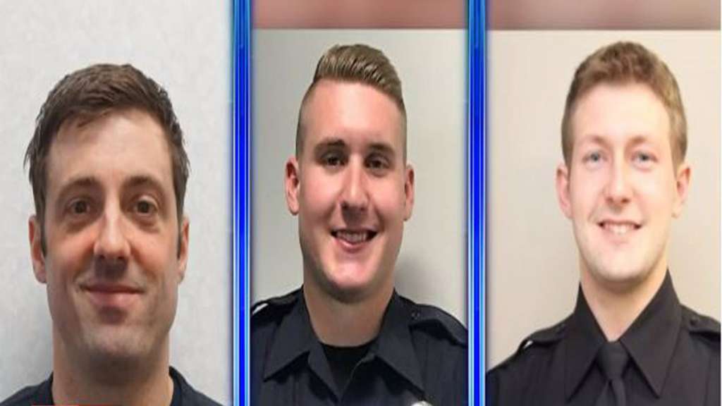 Minnesota community mourns 2 officers, 1 firefighter killed at the ...