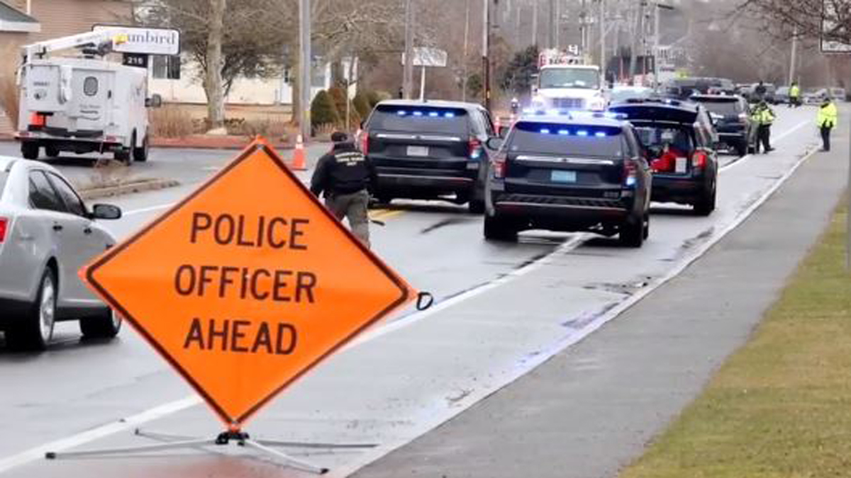 Yarmouth Police Officer Hospitalized After Being Struck While Working