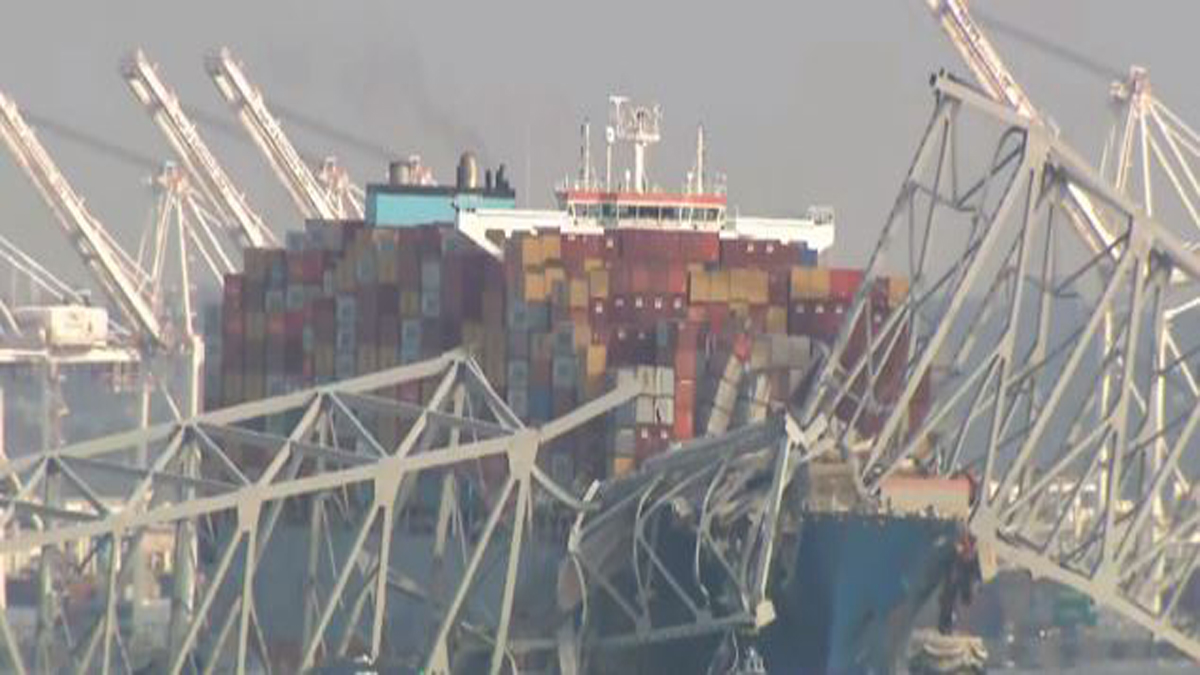 Crews prepare for controlled demolition as cleanup continues at bridge ...