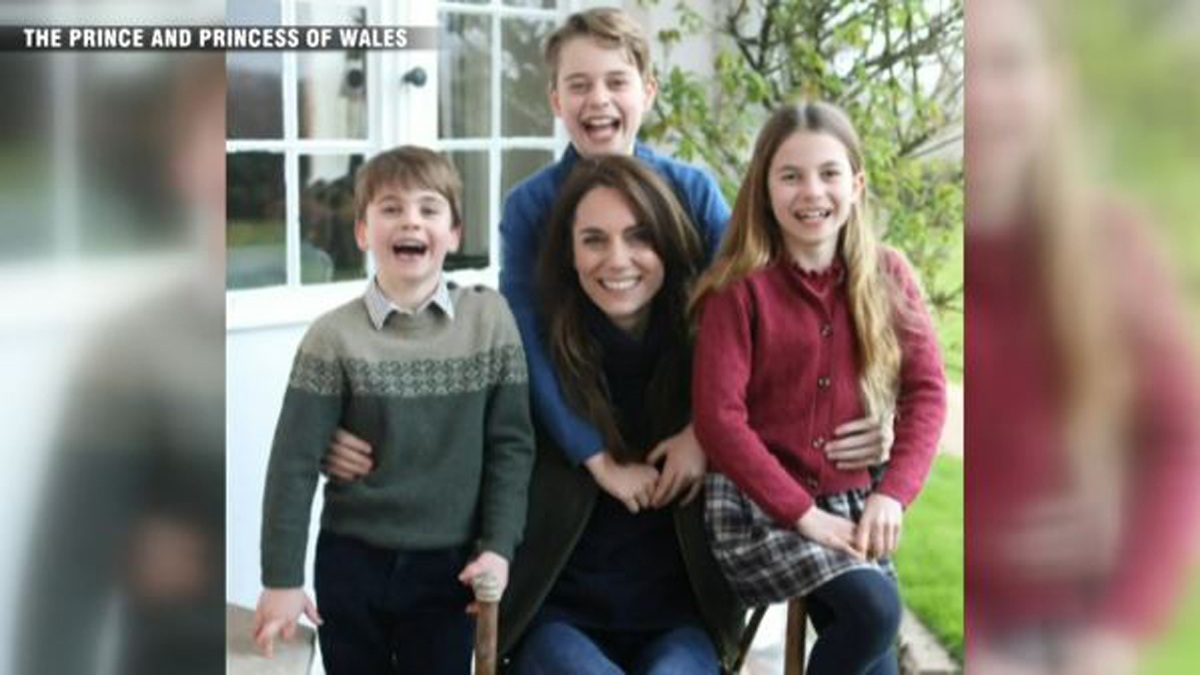 Princess Kate says sorry for manipulated family photo, saying she was ...