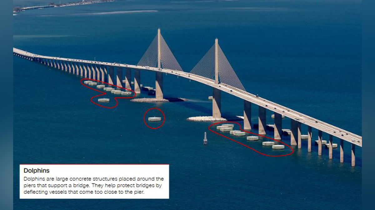 Major US bridges could be vulnerable to ship collisions, including one ...