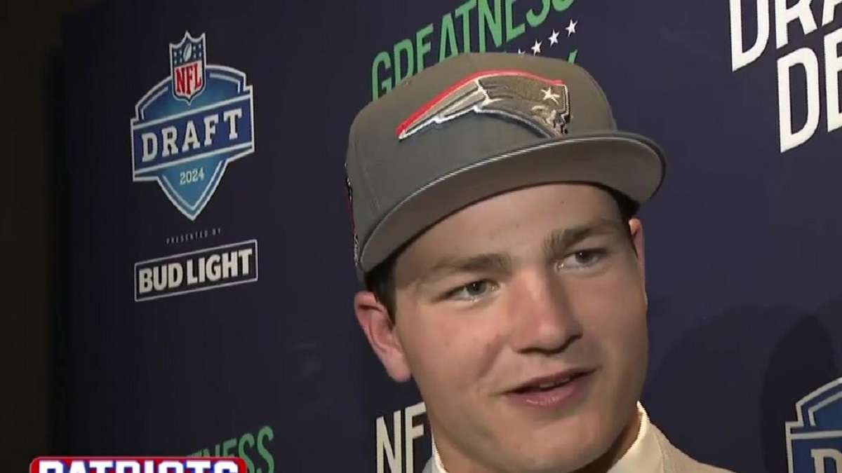 Patriots select quarterback Drake Maye with No. 3 pick in NFL draft - Boston News, Weather ...