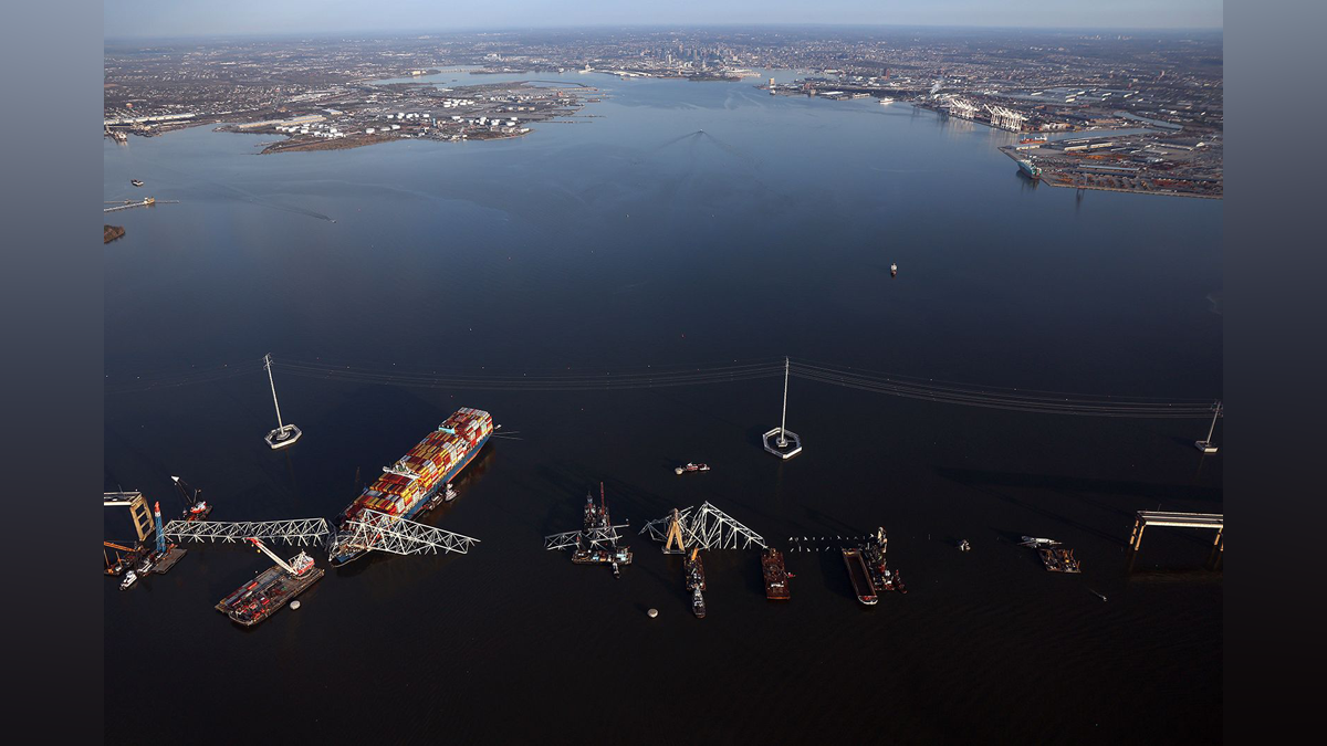 Fifth body recovered from Baltimore bridge collapse site - Boston News ...