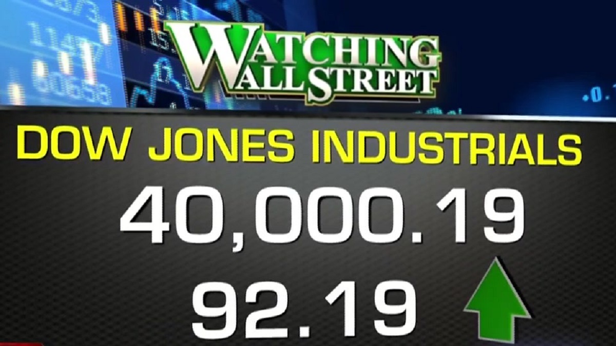Dow tops 40,000 for the first time as Wall Street drifts higher ...