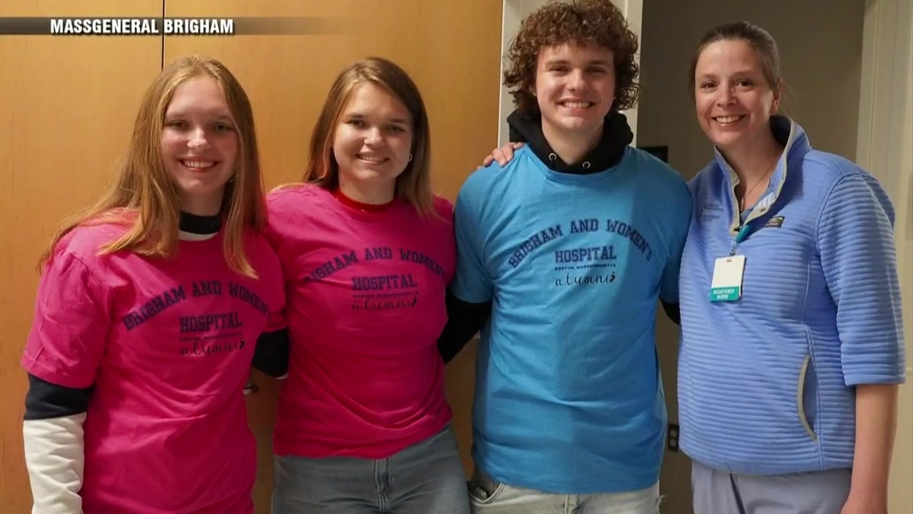 Triplets cared for in Brigham and Women’s NICU return 18 years later to ...