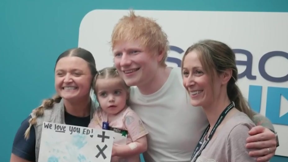 Ed Sheeran sings to patients at Boston Children’s Hospital - Boston ...