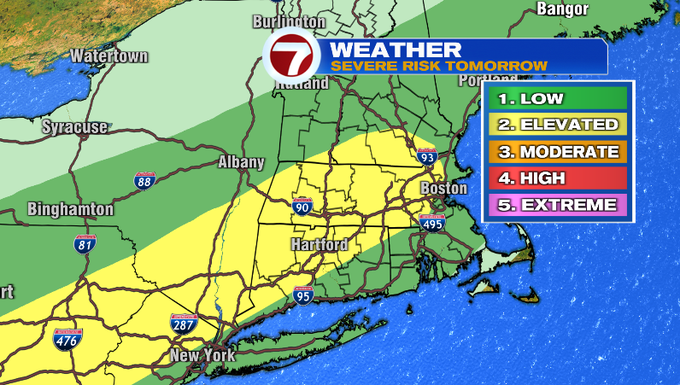 Warm and humid with storms tomorrow - Boston News, Weather, Sports ...