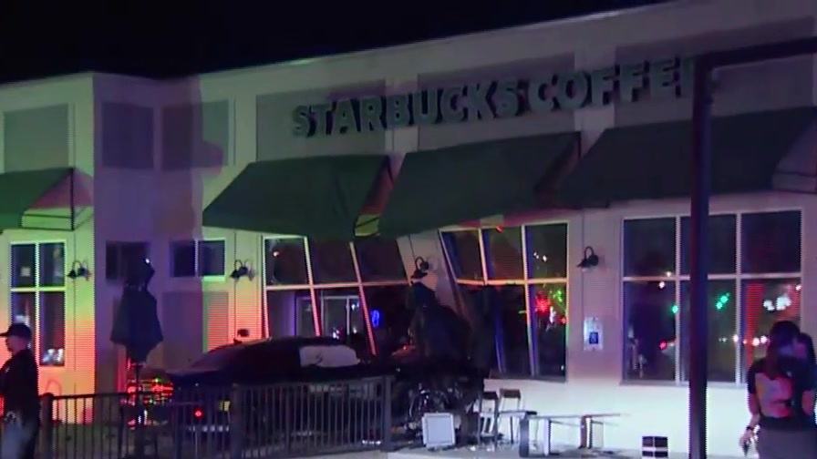 Car crashes into Starbucks in Walpole; employee hospitalized - Boston ...