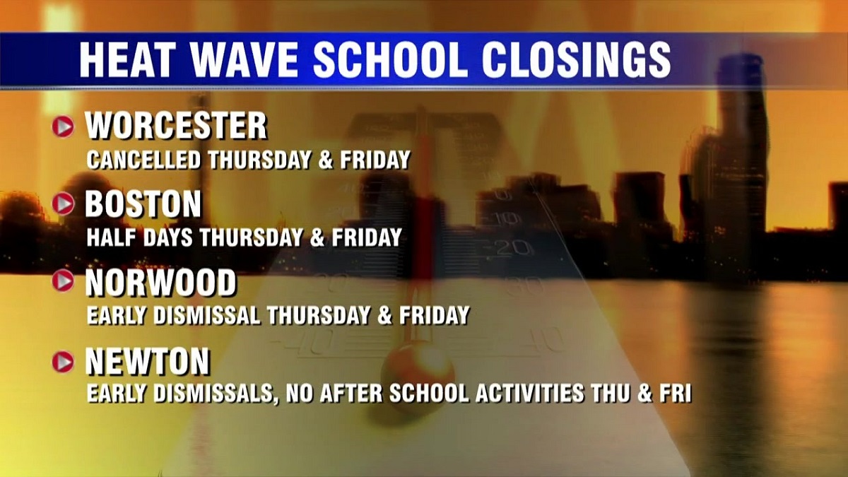 school closed due to heat