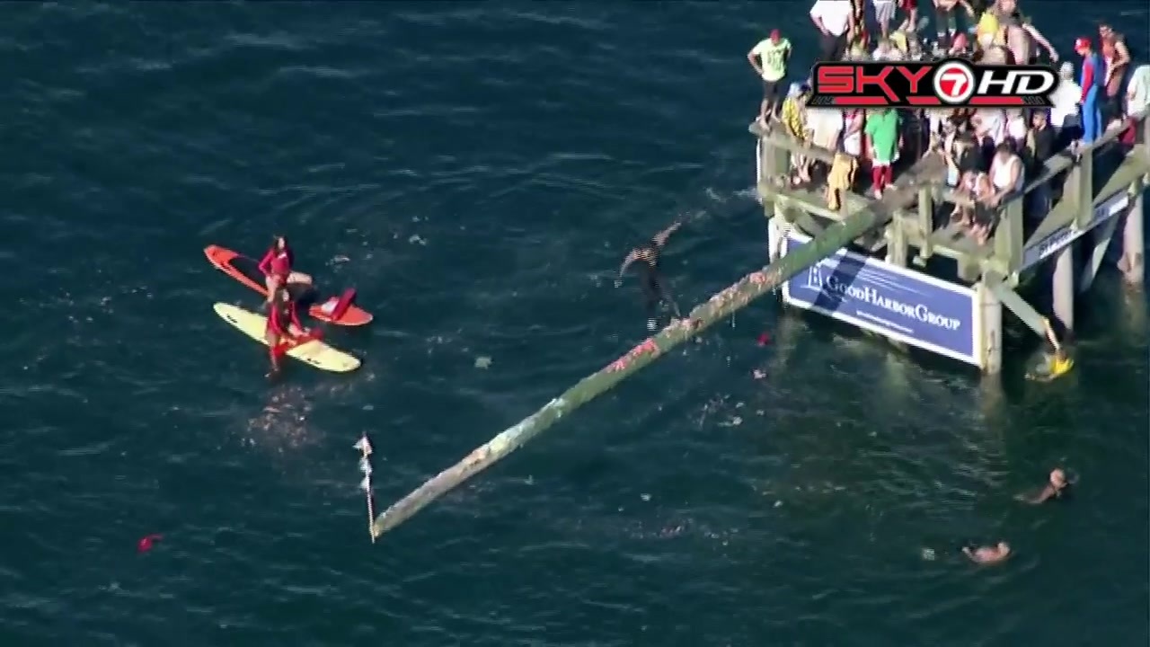 Winner snatches flag at Gloucester greasy pole contest - Boston News ...