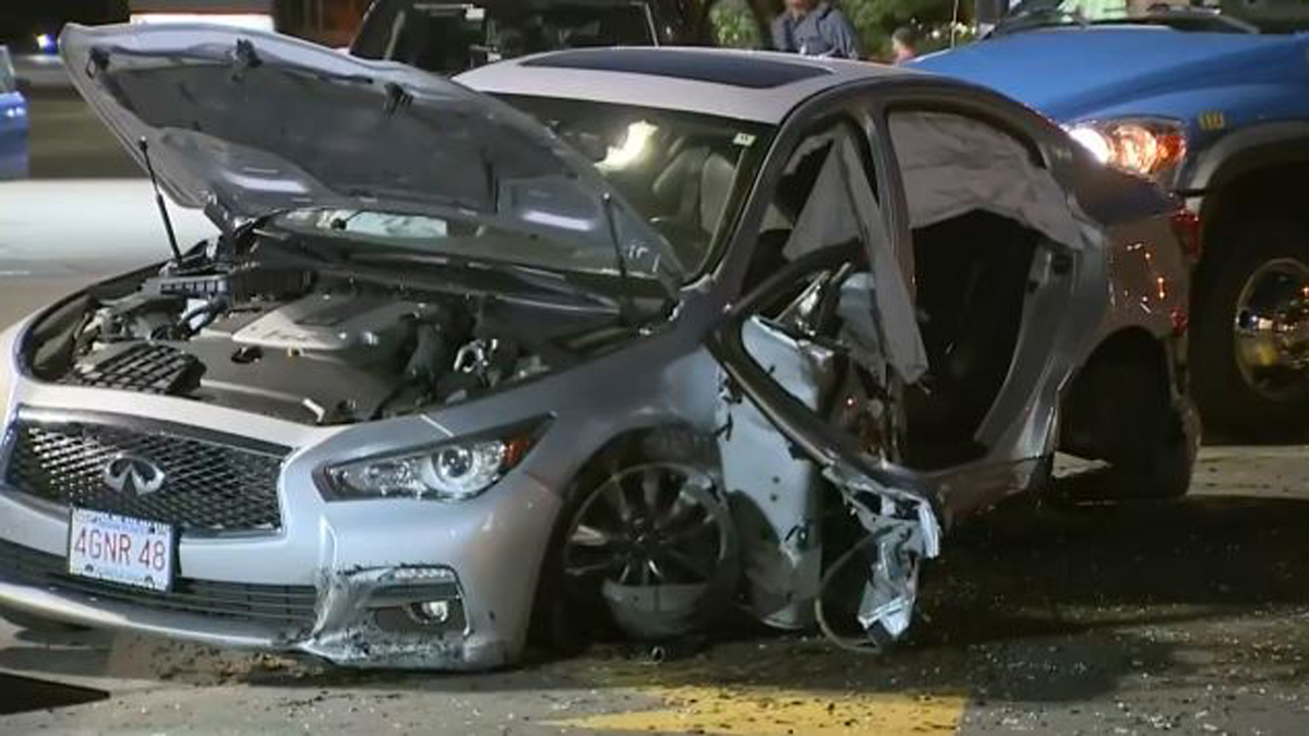 Police investigating crash in Dorchester - Boston News, Weather, Sports ...