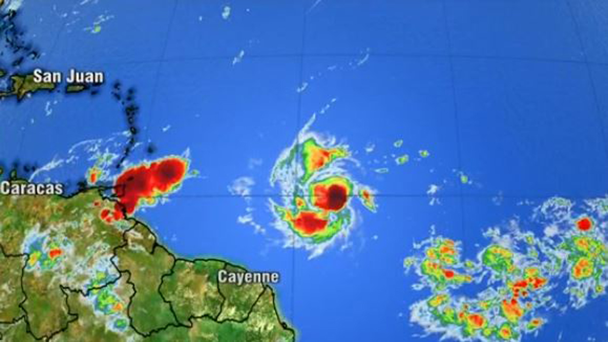 Hurricane Beryl forecast to become a Category 4 storm as it nears southeast Caribbean - Boston ...