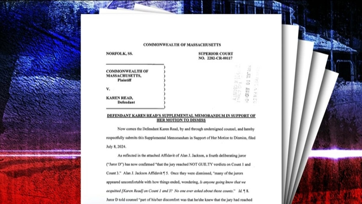 Karen Read’s defense files new document to support argument to dismiss ...