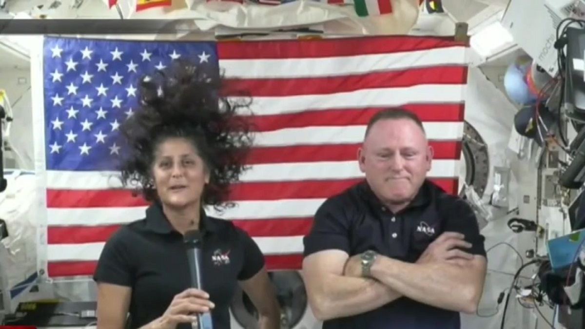 NASA says no return date yet for astronauts at ISS, including Needham ...