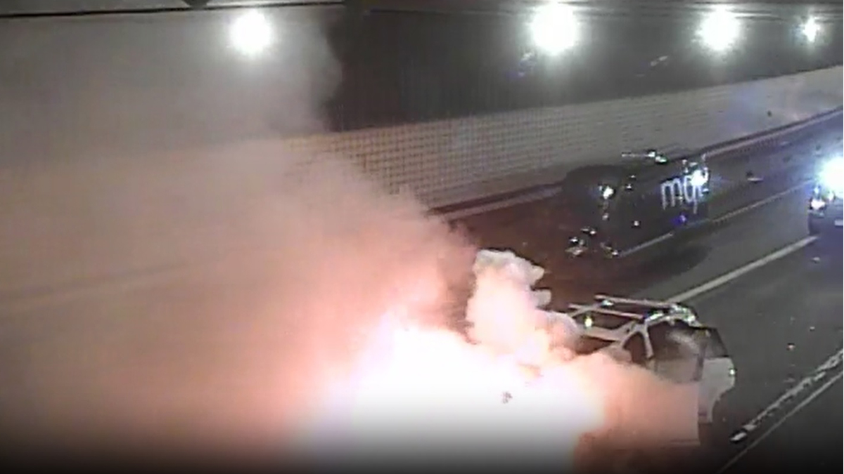 Emergency crews respond to car fire in Boston’s O’Neill Tunnel - Boston ...