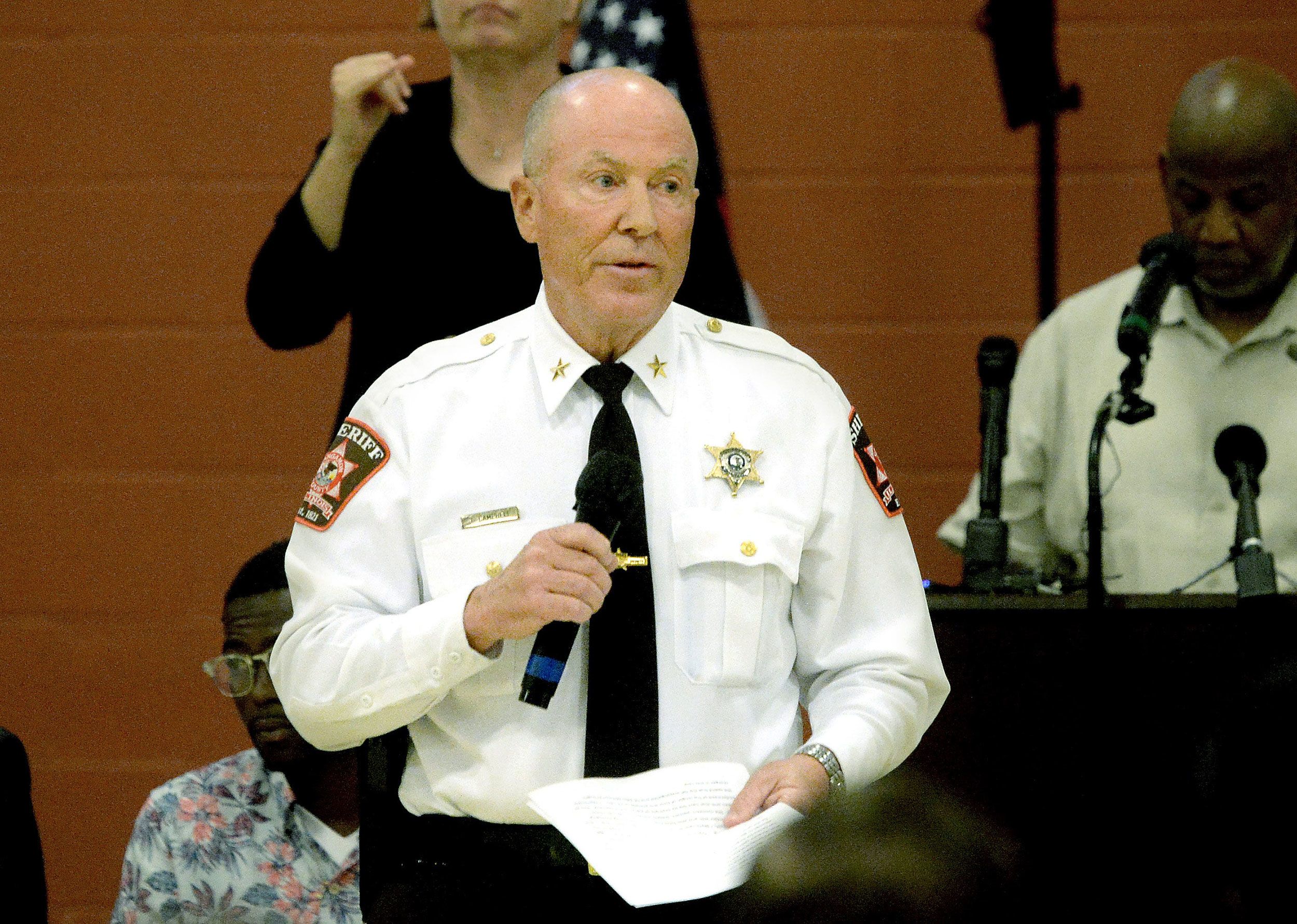 Sangamon County Sheriff Jack Campbell stepping down in wake of Sonya Massey shooting - Boston ...