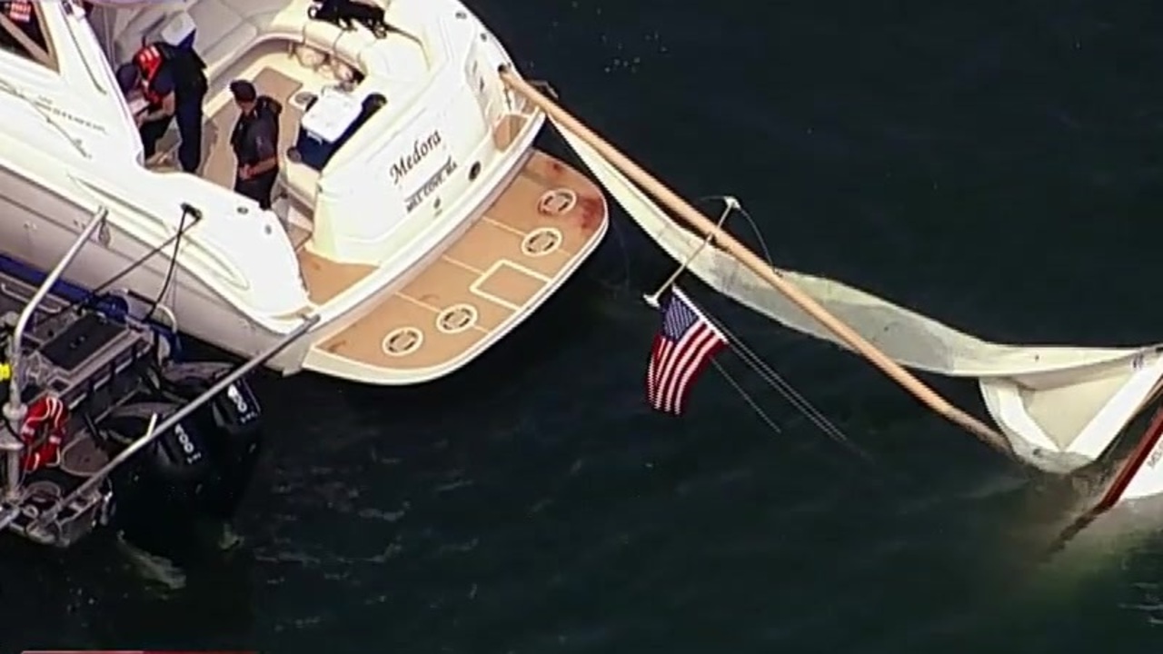 2 seriously injured after boats collide off coast of Hingham - Boston ...
