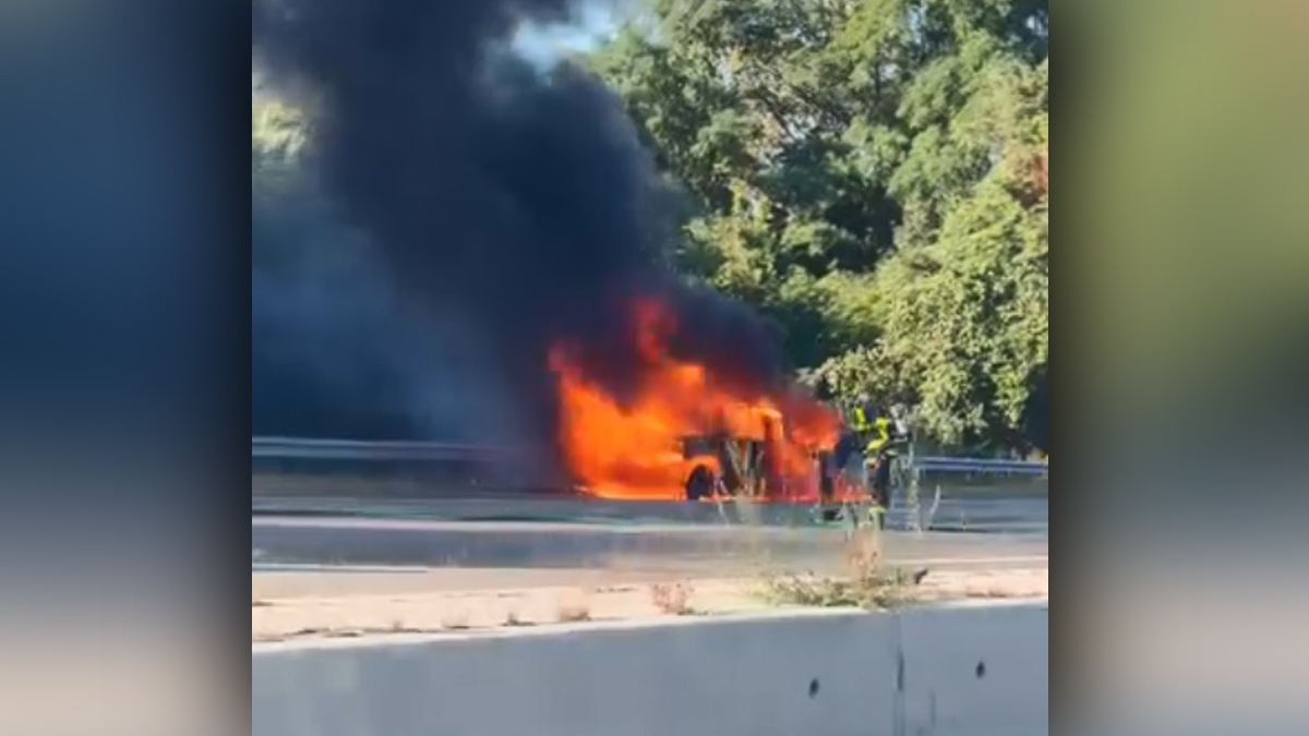 Firefighters respond after pickup truck catches fire in Reading ...